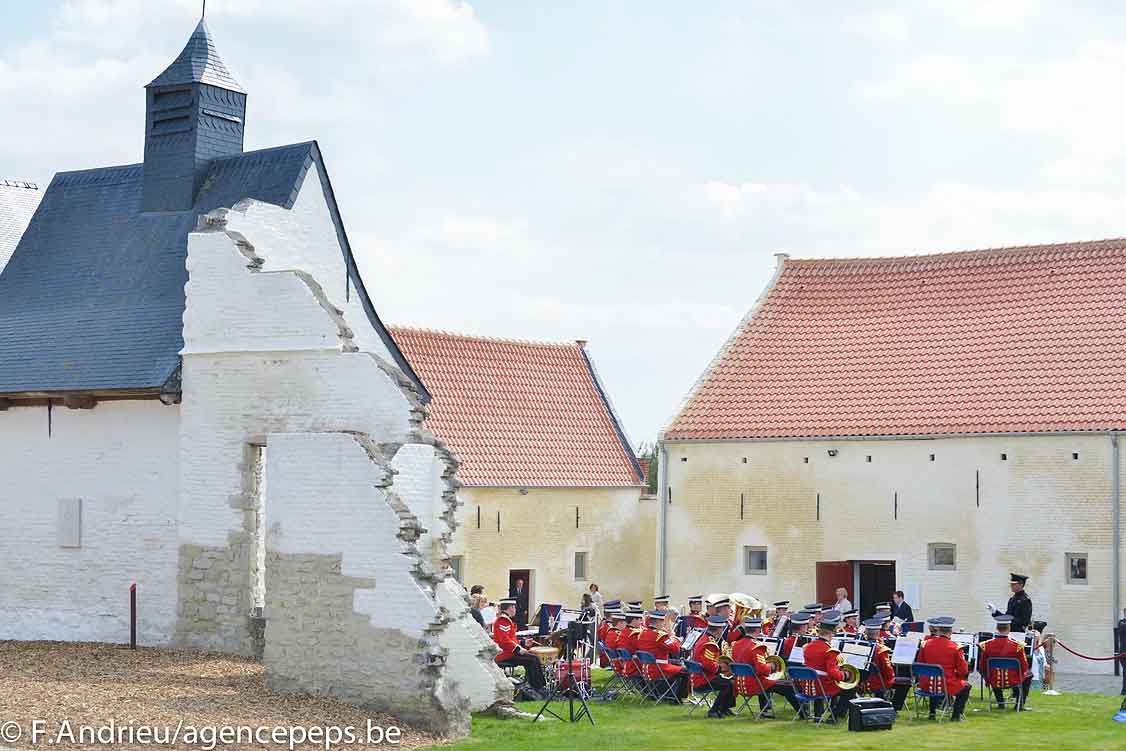 Inauguration de la ferme de Hougoumont | Vincent Scourneau